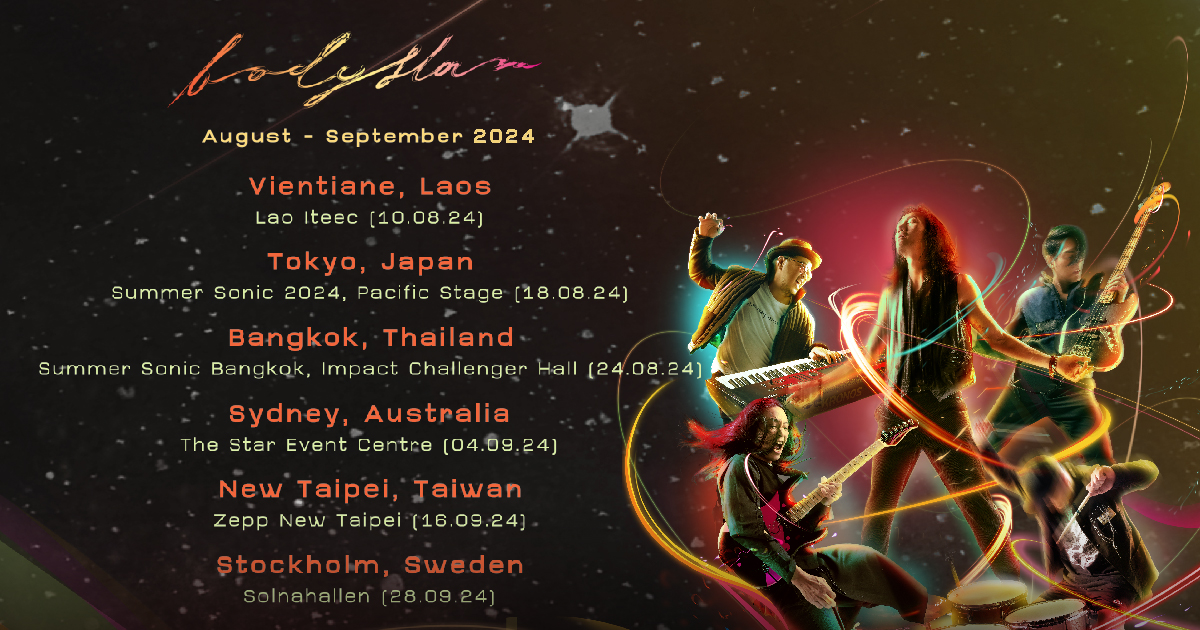 Bodyslam Sunny Side Up World Tour 2024