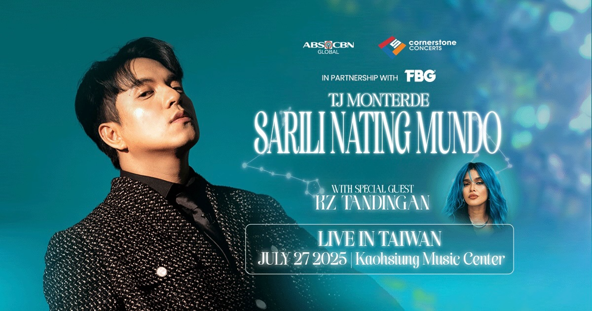 TJ Monterde 'Sarili Nating Mundo' LIVE in Taiwan