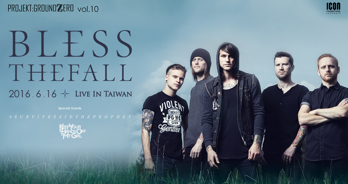 Blessthefall Live in Taipei 2016