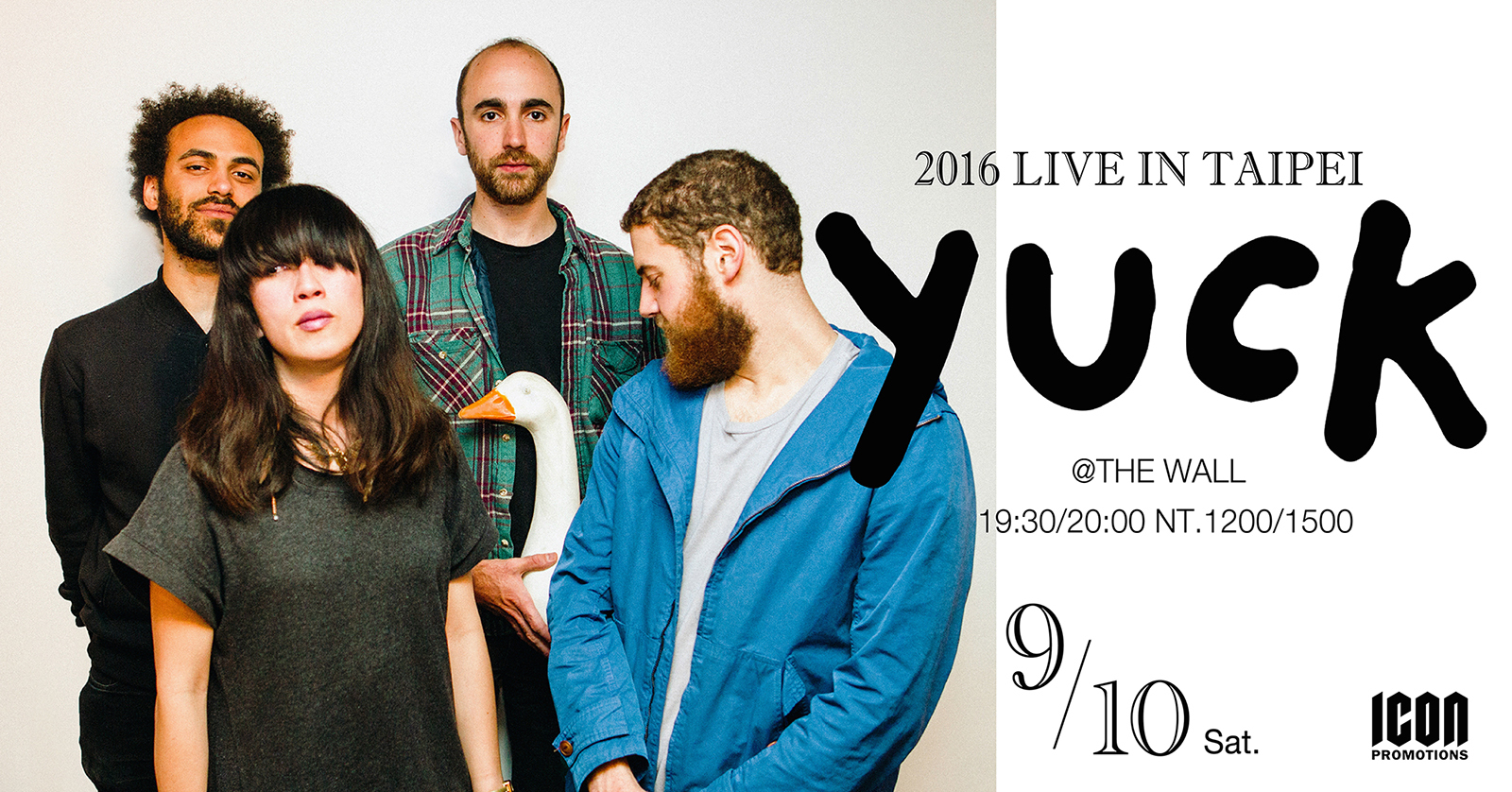 YUCK 2016 Live in Taipei