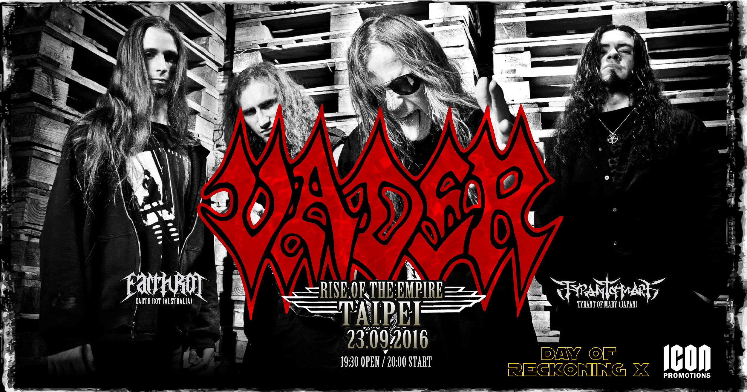 VADER - Rise Of The Empire Asia Tour
