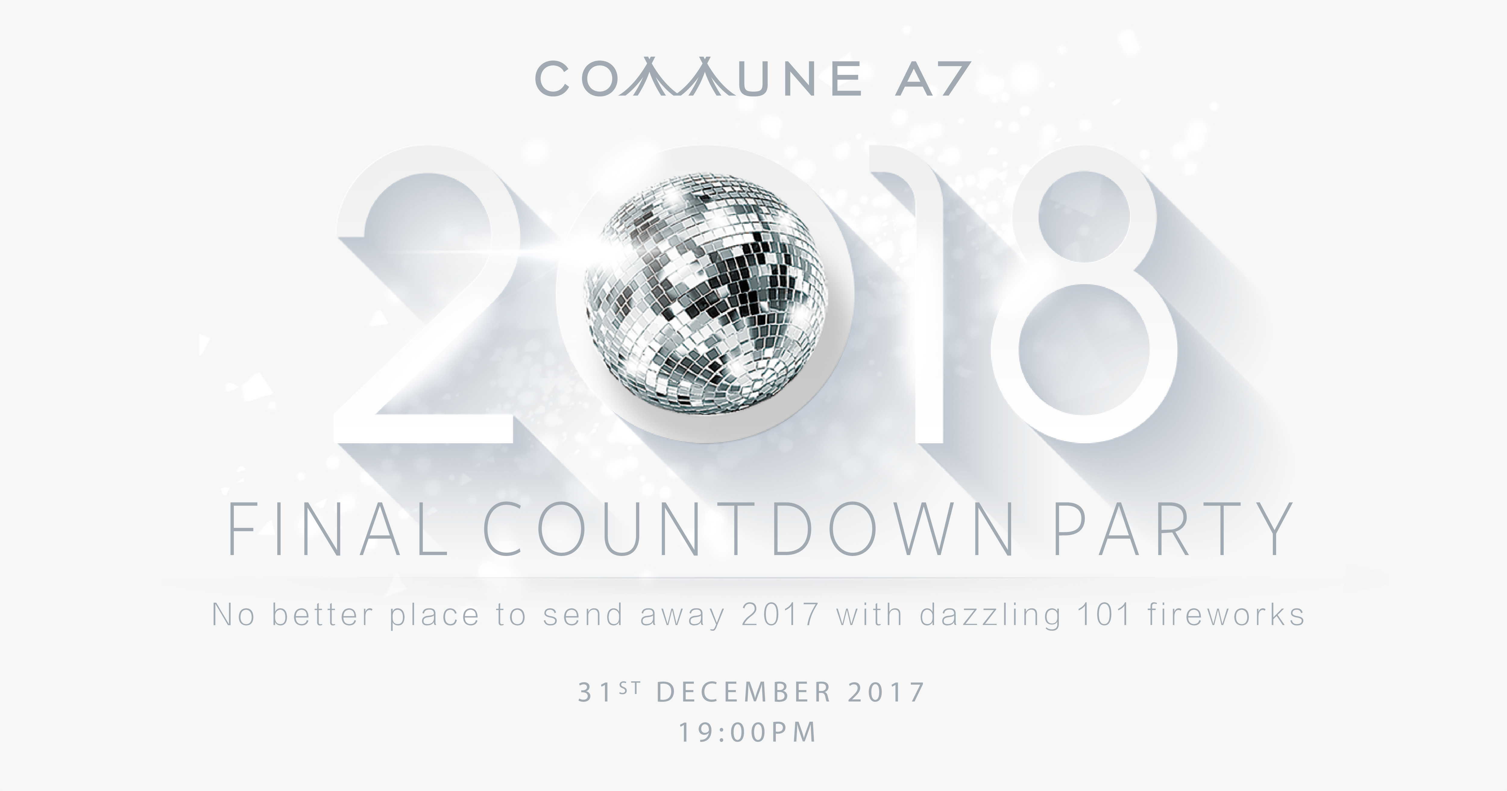 COMMUNE A7 FINAL COUNTDOWN PARTY