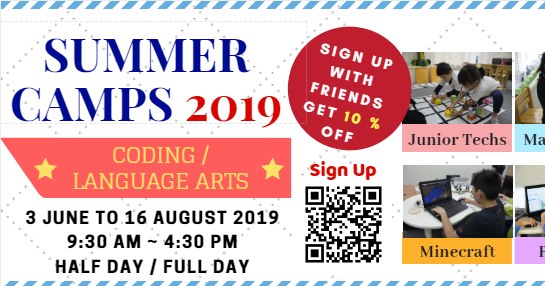2019 Lighthouse Camps Coding x English 夏令營